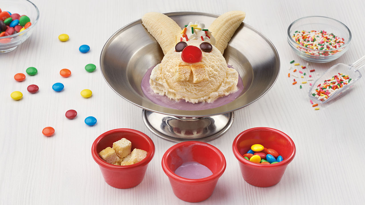 Build Your Own Bunny Sundae · Friendly's